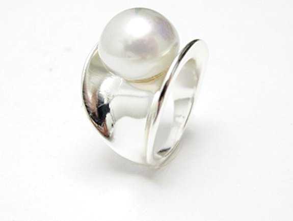 Anillo de perla de mallorca - Anillos de